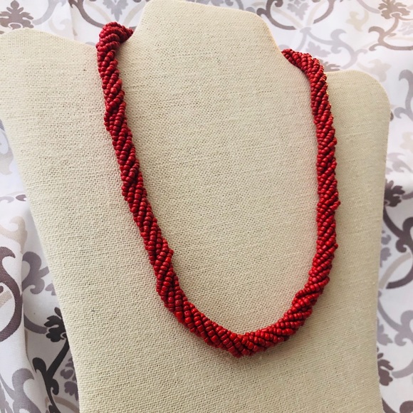 Jewelry | Seed Bead Rope Necklace | Poshmark